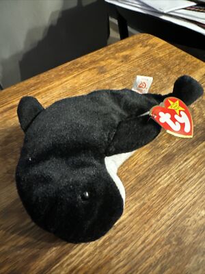 Ty Beanie Babies Waves the Orca Whale Plush Toys - 4084 795467414551| eBay