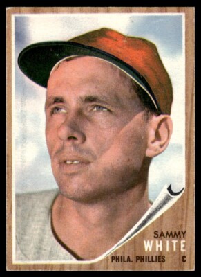 1962 TOPPS SAMMY WHITE PHILADELPHIA PHILLIES #494 XDB | eBay