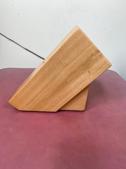 J.A. Henckels International 9 Slot Wood Knife Block ONLY Kitchen ...