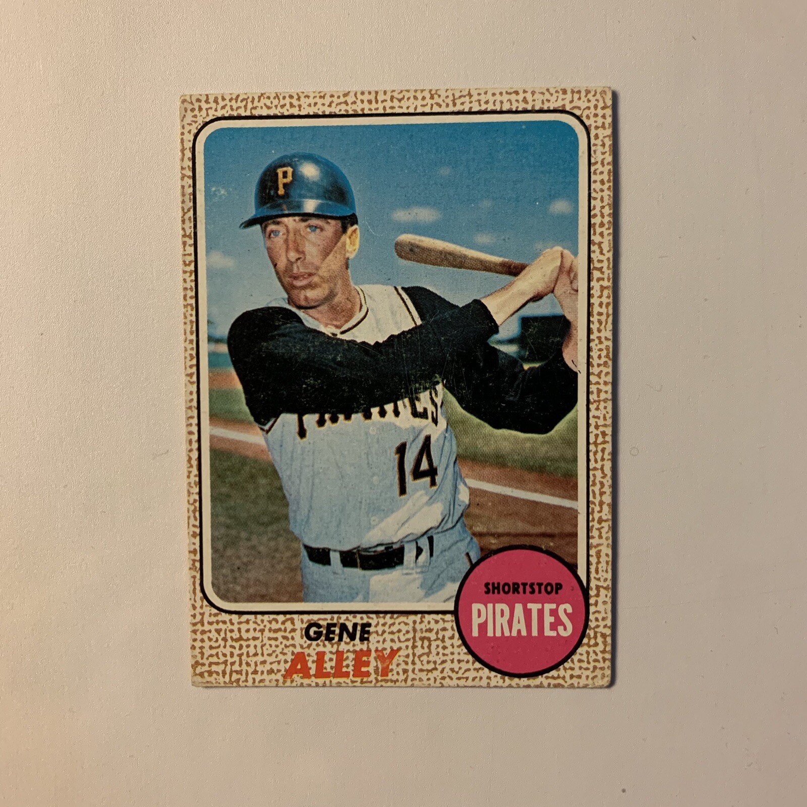 1968 Topps Gene Alley # 53 Pittsburgh Pirates Baseball Card | eBay