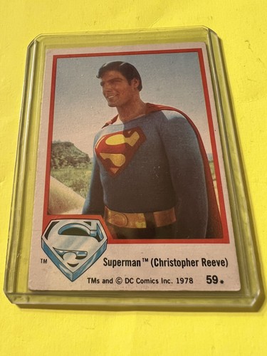 Vintage 1978 Topps Superman #59 - Christopher Reeve | eBay
