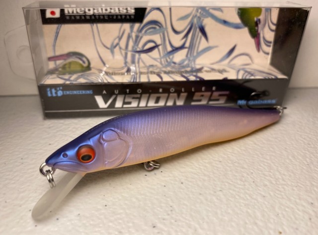 Megabass Vision 95 Q-go Suspend Minnow Lure Frozen Tequila - 6492 for ...
