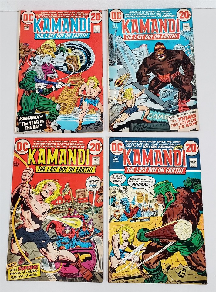 Z-928 VINTAGE 1970'S COLLECTION OF DC COMICS-KAMANDI LOT! | eBay