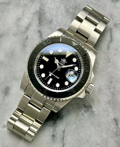 Addiesdive Quartz Diver 200M Watch Stainless Steel. 6.75" With Extra ...