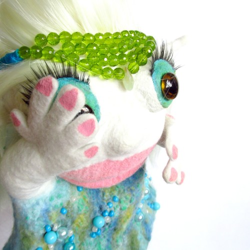 Marionette puppet Elfin Fairy Fantasy Muppet style Creature puppet ...