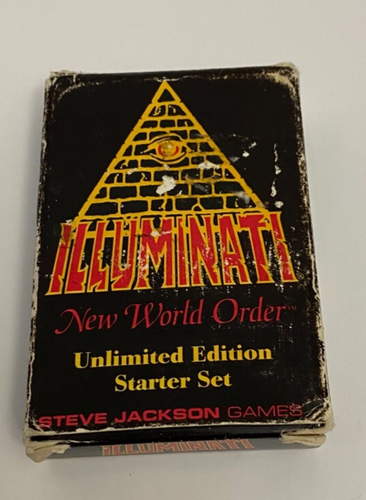 STARTER SET LIMITED 1st 1994 Illuminati INWO Card Game New World Order ...