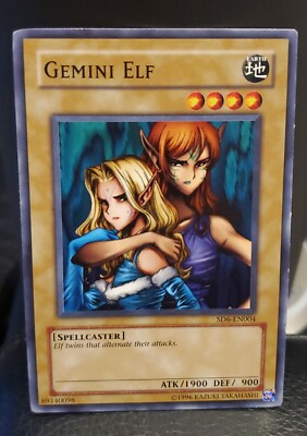 Yu-Gi-Oh! Gemini Elf SD6-EN004 | eBay