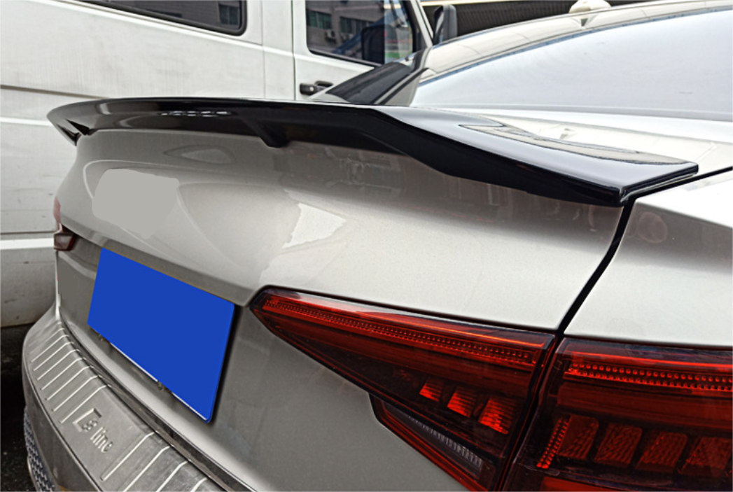 Rear Spoiler Glossy Black For 2017-2024 Audi B9 A4 S4 Sedan Highkick ...