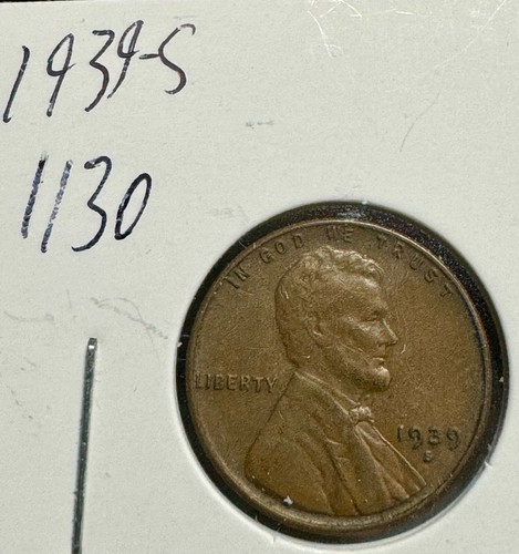 USA 1 Cent 1939-S Lincoln Wheat | eBay