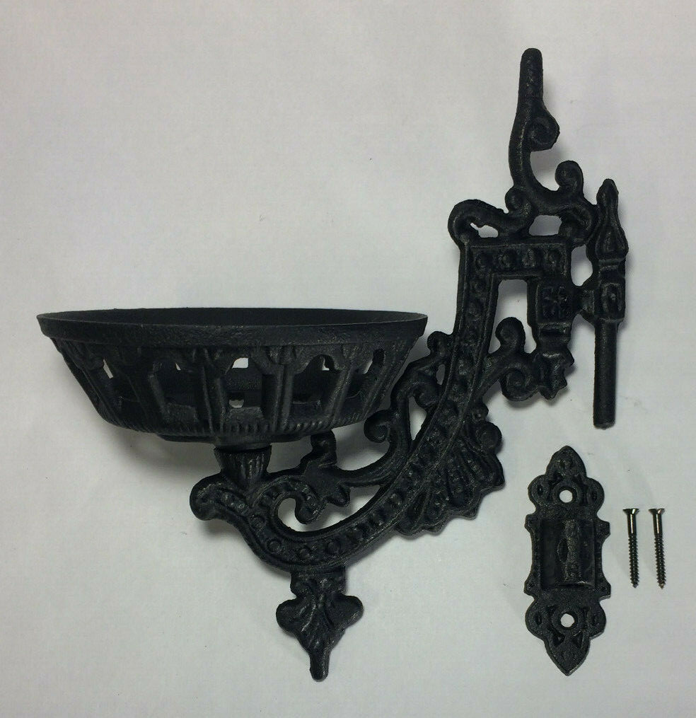 Cast Iron Brackets For Wall Lamps Antique Stover Mfg. Co. USA Cast