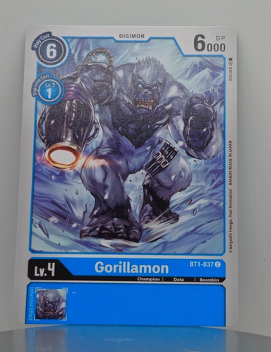Gorillamon - Release Special Booster - BT1-037 - Digimon | eBay