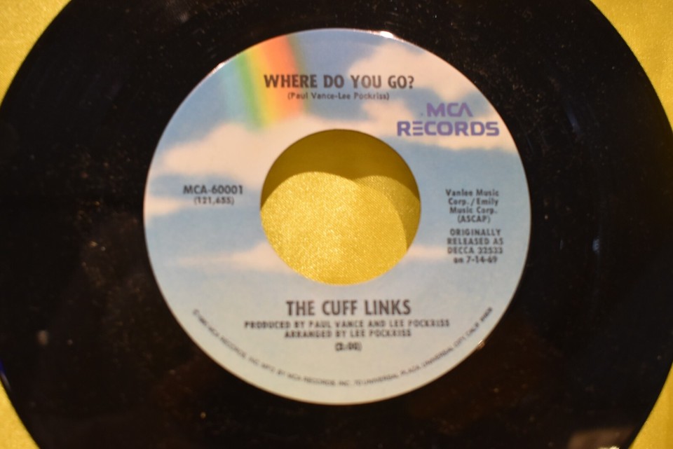 The Cuff Links 'Tracy' / Where Do You Go? 45 | eBay