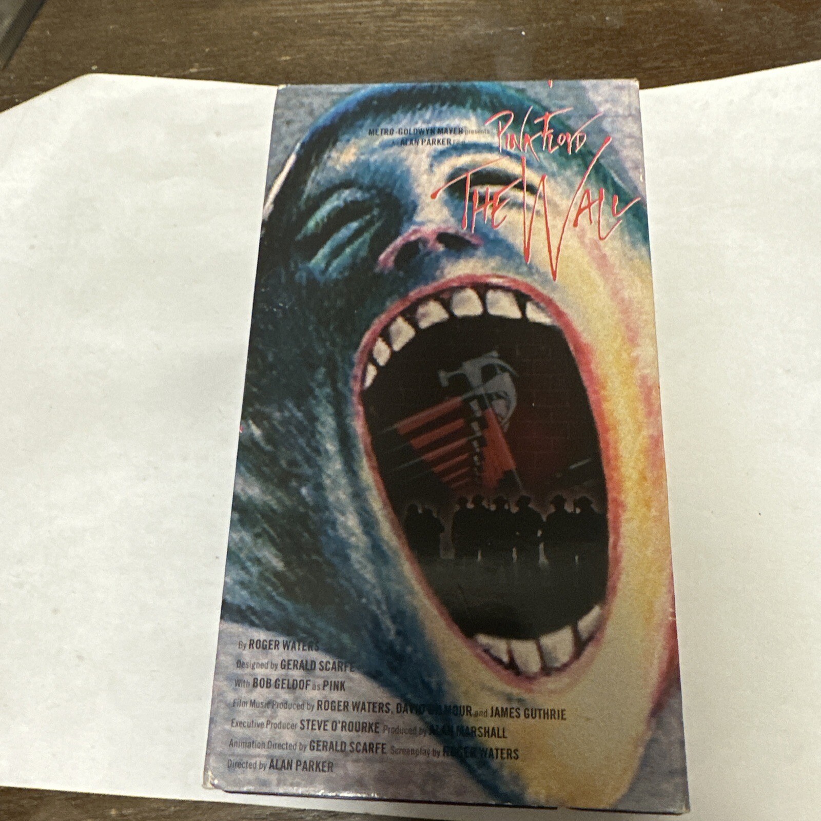 Pink Floyd THE WALL VHS Graham Hartstone Life Story of Roger Waters ...