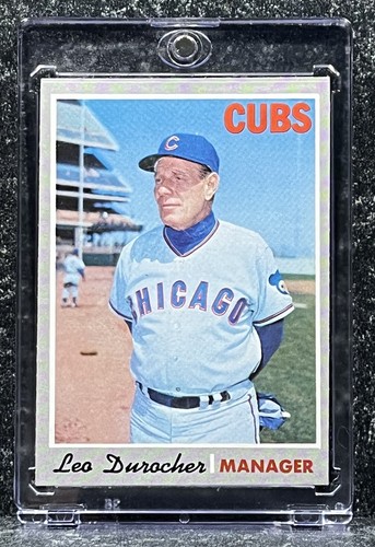 1970 Topps - #291 Leo Durocher Chicago Cubs | eBay