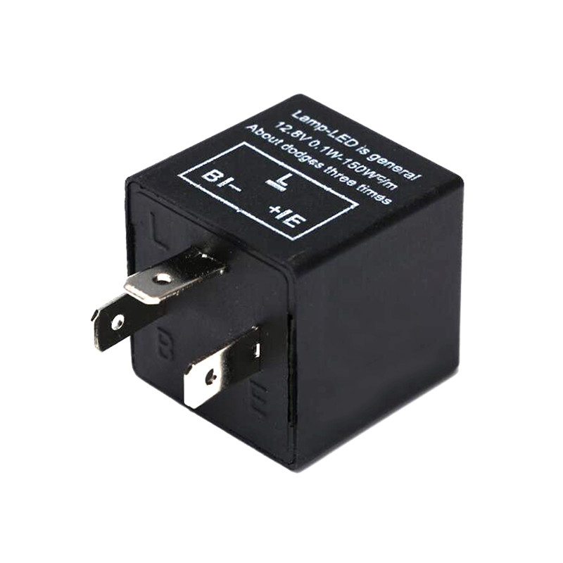 CF14 3 Pin Adjust 12V LED Flasher Relay Car Turn Signal Indicator ...