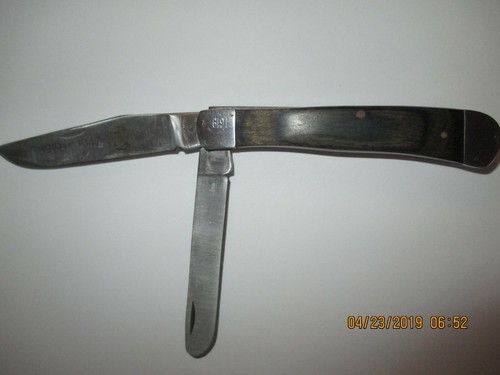 1916-1947 Cherokee 4619 Two Blade 7 ½”Solingen Steel folding Pocket ...