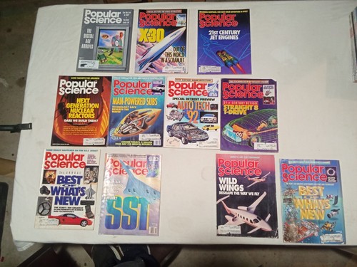1991 Popular Science Magazines Missing Some Issues | eBay