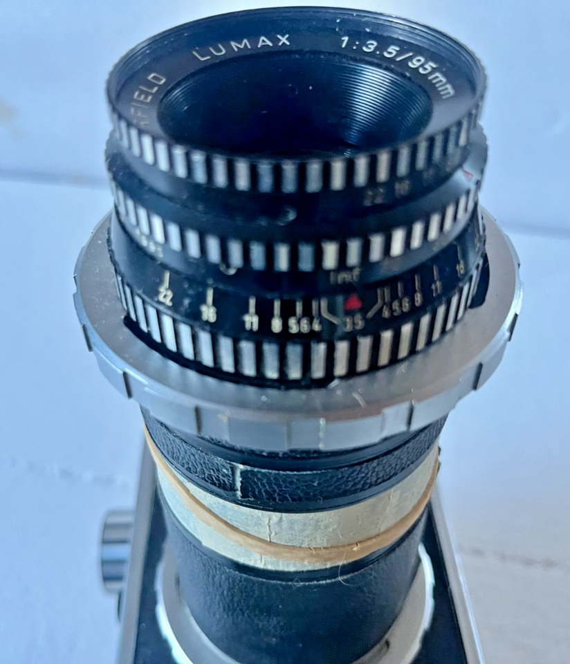 Rare Corfield 66 Camera - 6 x 6 Medium Format SLR - Lumax 95mm f/3.5 ...