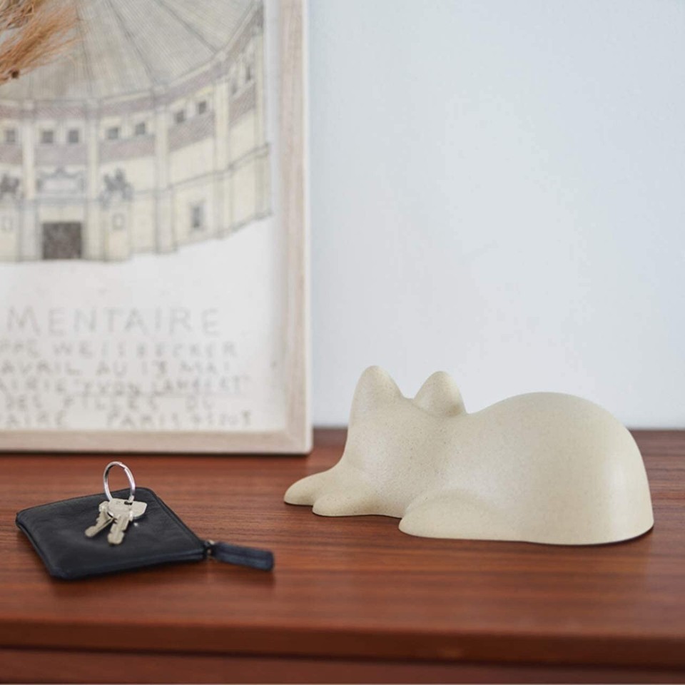 h concept Neko Cup Cat Mold 715ml black & beige & white 3 piece set | eBay