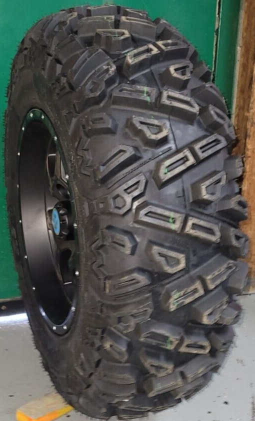 KUBOTA RTV X900 1100 1120 1140 TIREs WHEELs RIMs 27x9R-14 Wizzard R-2 4 ...