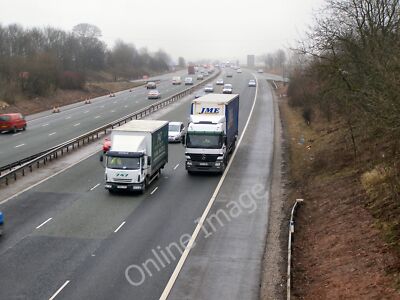Photo 6x4 The M56 at Junction 10 Lower Stretton Traffic on the M56 ...