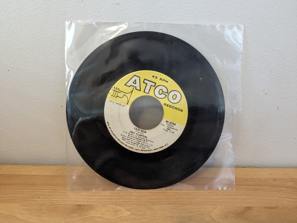 Eric Clapton Easy Now / After Midnight Record 45 RPM Vinyl | eBay