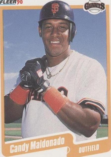 1990 Fleer - #62 Candy Maldonado for sale online | eBay