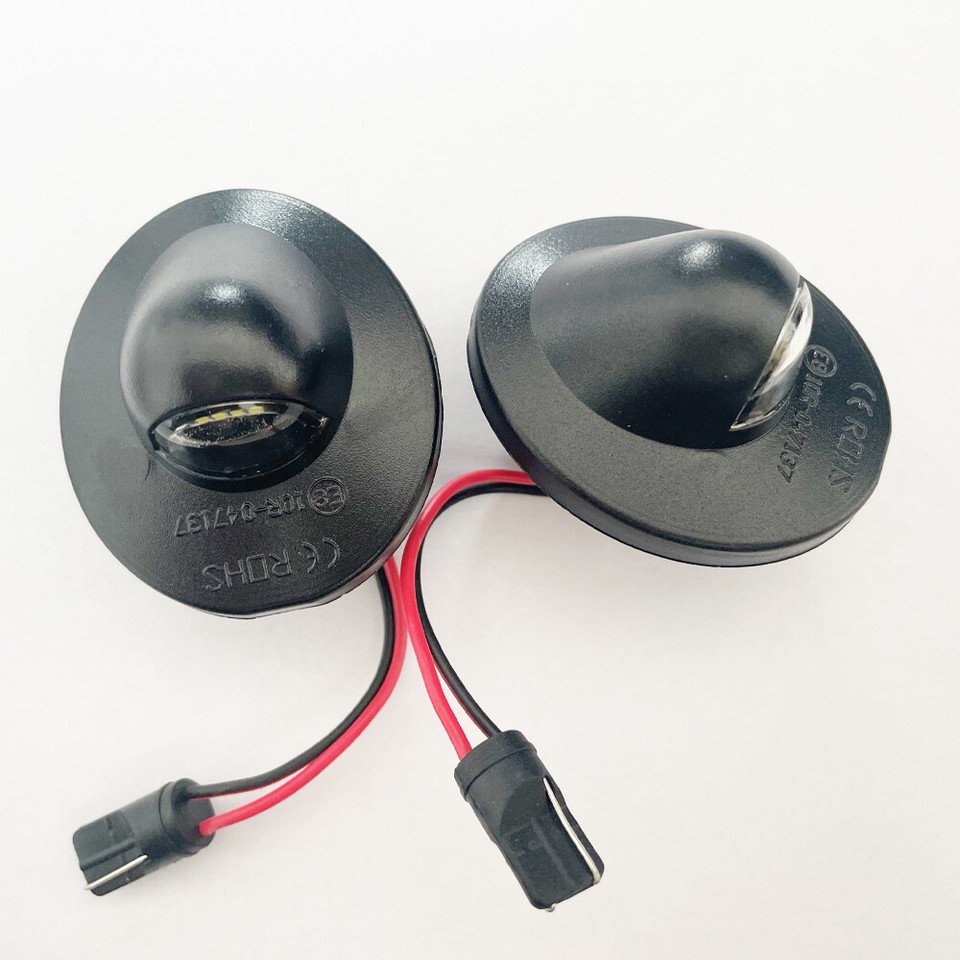 [SUPER WHITE]LED License Plate Light Housing 99-16 Ford Superduty F250 ...