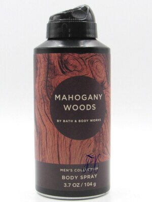 BATH & BODY WORKS MAHOGANY WOODS MEN'S BODY SPRAY 3.7 OZ | eBay