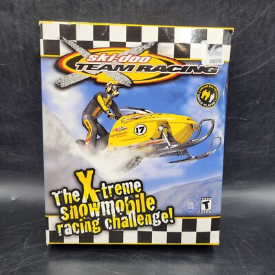 Ski-Doo Team Racing Snowmobile Racing Big Box PC CD-ROM Video Game | eBay