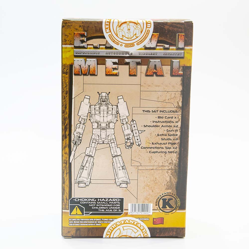 New KFC Eavi Metal P-6C Castoff Figure KFC Transform Toys In Stock | eBay