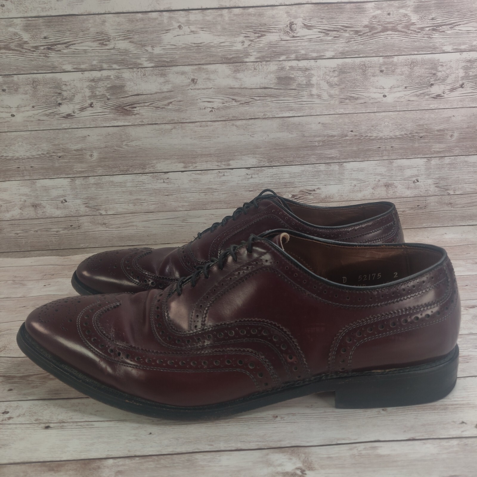 Allen Edmonds McAllister Dress Shoes Mens Size 11 Bur… - Gem