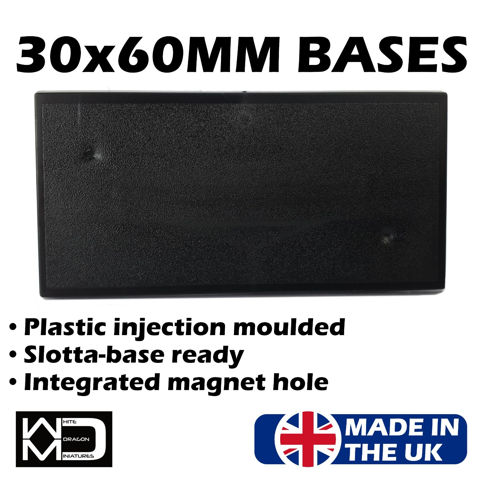 30x60 mm bases - Warhammer The Old World Plastic Cavalry Base x50 - TOW ...