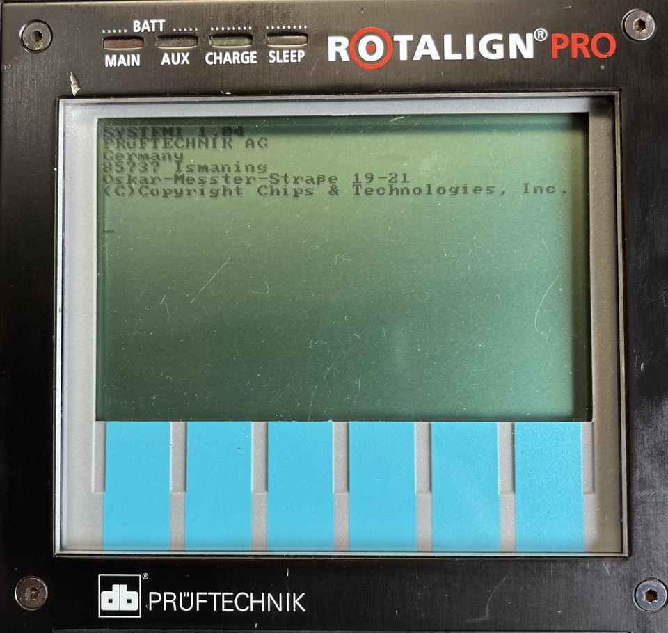 PRUFTECHNIK ROTALIGN PRO Laser Alignment Tool | eBay