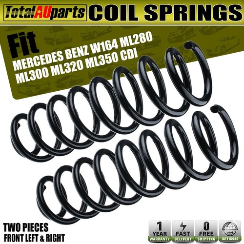 2Pcs Front Coil Springs for Mercedes Benz W164 ML280 CDI ML350 CDI 05 ...