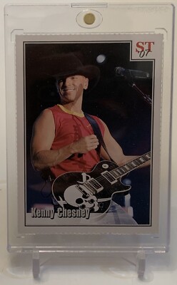 KENNY CHESNEY ACTOR STAR SPOTLIGHT TRIBUTE ST CARD NO. 21 W/ MAGNET ...