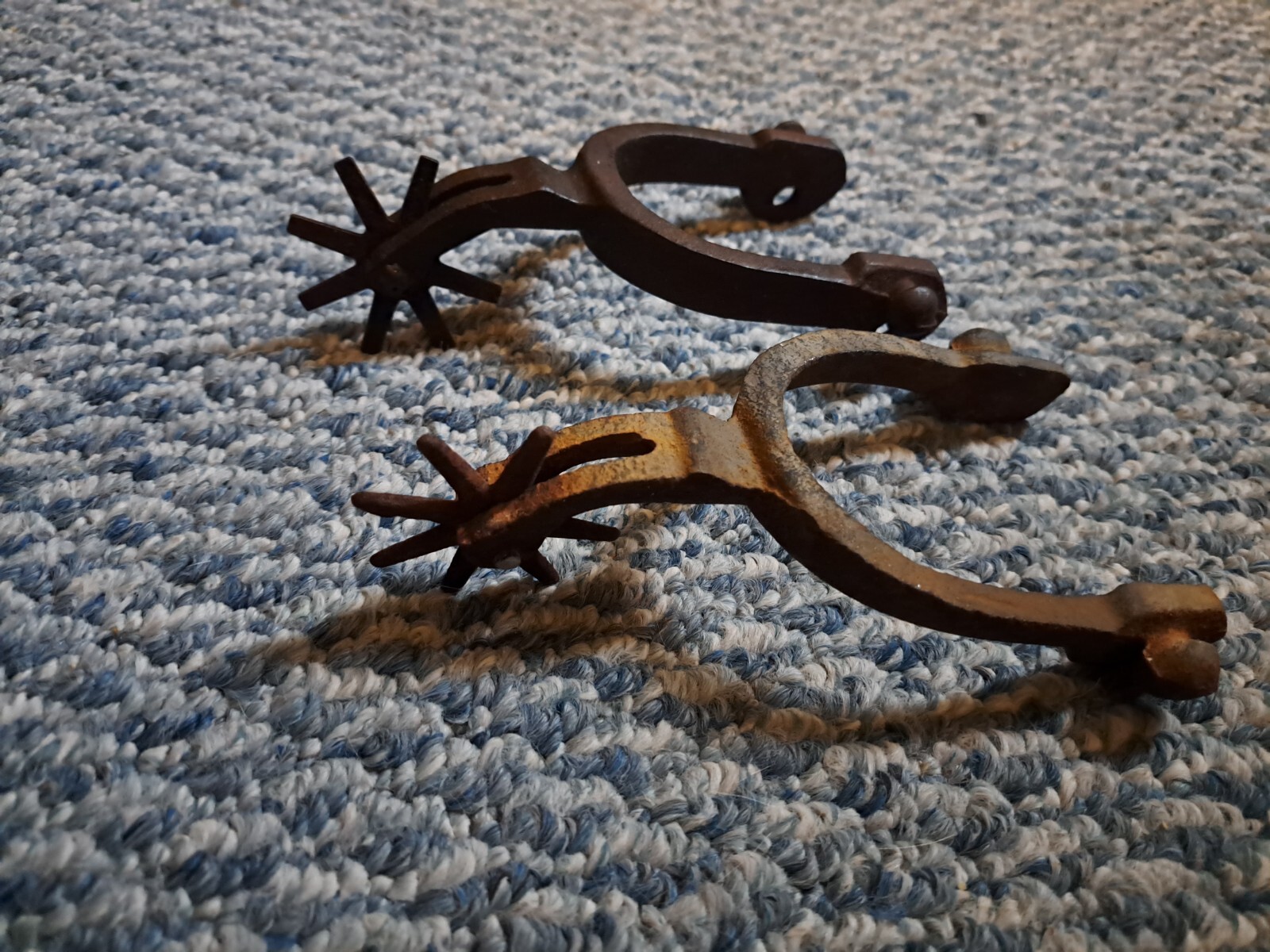 Vintage Set Of Spurs Rusted Antique Spurs No Leathers Original | eBay