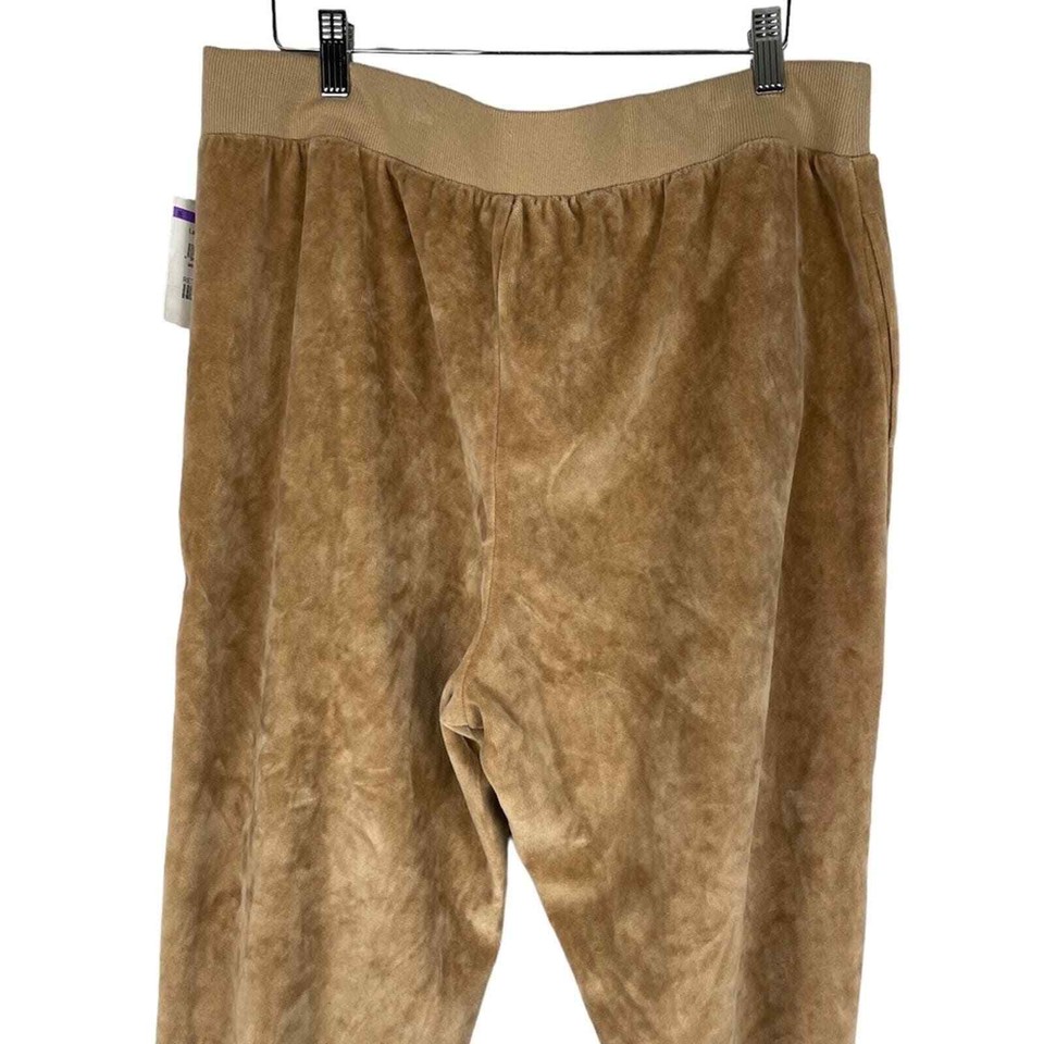 Nordstrom Abound Velour Jogger Sweat Pants Large Tan Amphora NWT | eBay