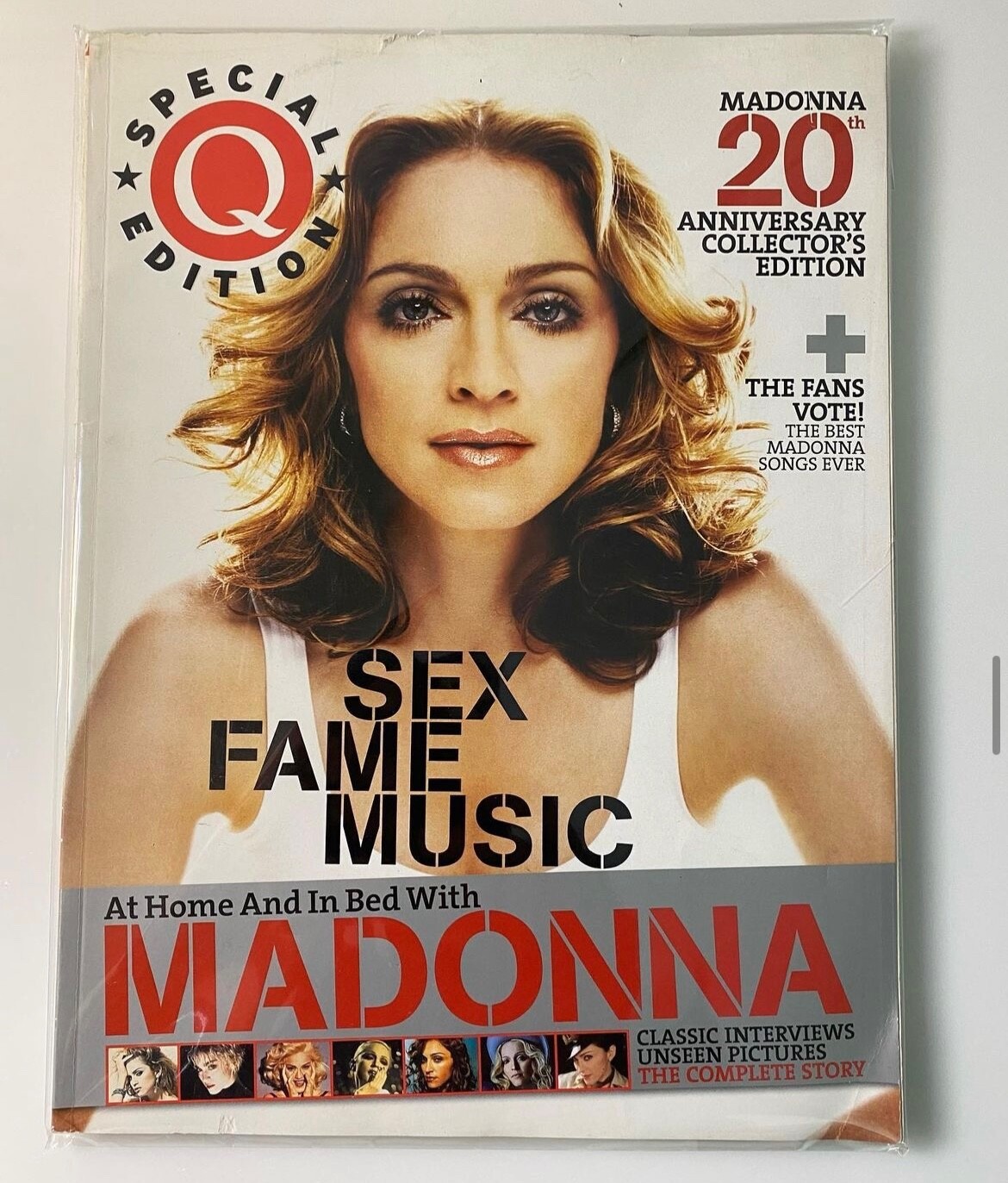 Q Magazine MADONNA SPECIAL EDITION! 20th Anniversary Collector’s ...