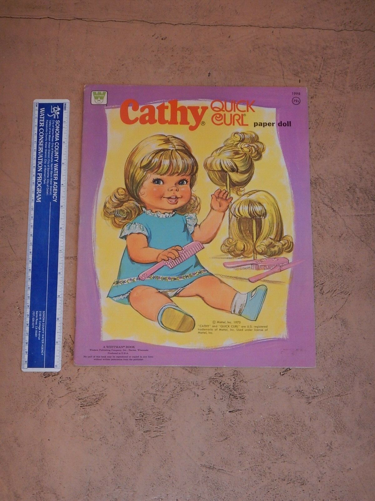 VINTAGE ORIGINAL 1975 CATHY QUICK CURL PAPER DOLL BOOK MINT UNUSED | eBay