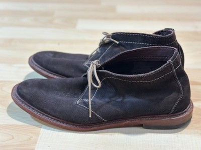 Allen Edmonds Amok Shoes Mens Size 10 D Chukka Boot Dark Brown Suede ...