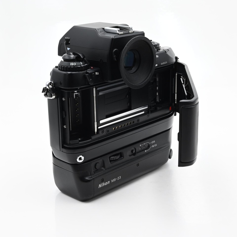 Nikon F4E SLR Film Camera Body F4 w/MB-23 *Read #029 | eBay
