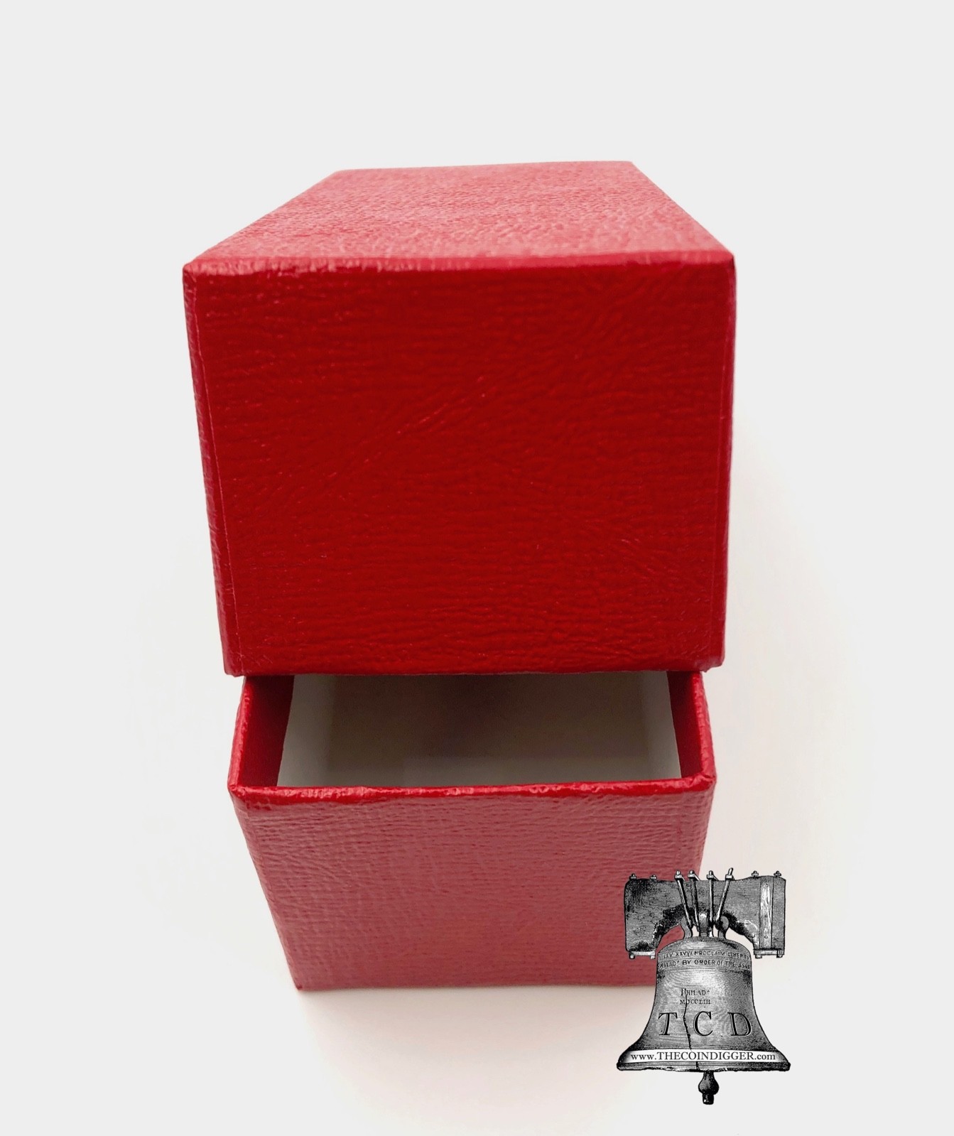 15 Dime 2x2 BCW Coin Holder Snap & Red Single Row Storage Box 4.5x2x2 ...