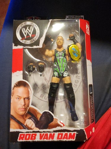 WWE EliteRuthless Aggression Series 2 RVD Rob Van Dam Figure NM PACKAGE ...