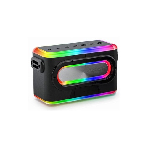 Urban KBox Portable Bluetooth 20.5cm Party Audio Speaker w/ Microphone ...