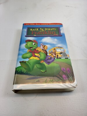 Franklin: Back to School With Franklin (VHS, 2003) Cartoon Animation ...