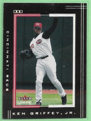 2002 Fleer Genuine Ken Griffey Jr. Cincinnati Reds #41 | eBay