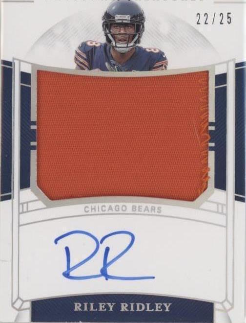 2019 Panini National Treasures - Rookie Material Signatures Rps Riley ...
