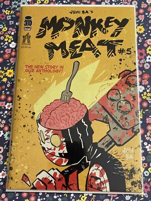 MONKEY MEAT #5 JUNI BA IMAGE COMICS ANTHOLOGY FINAL ISSUE low print ...