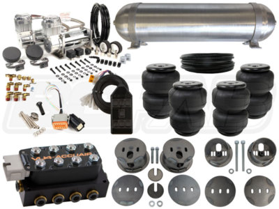 Complete Air Ride Suspension Kit - 1977-1984 Cadillac DeVille LEVEL 3 ...